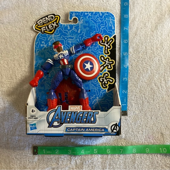 Hasbro | Toys | Marvel Avengers Hasbro Bend And Flex Kids Toy Captain ...